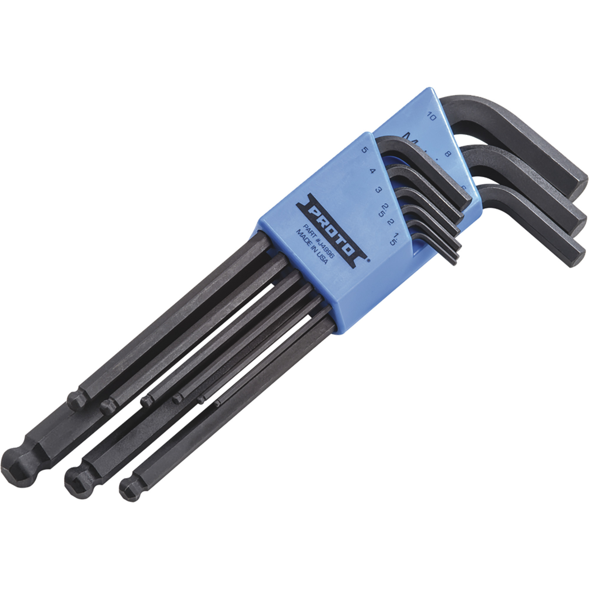 Pro Tool Ratcheting Hex Wrenches — 9-Pc. SAE Set, Model# RHS002 | Northern Tool